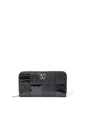 The Victoria Wallet, Noir Patchwork